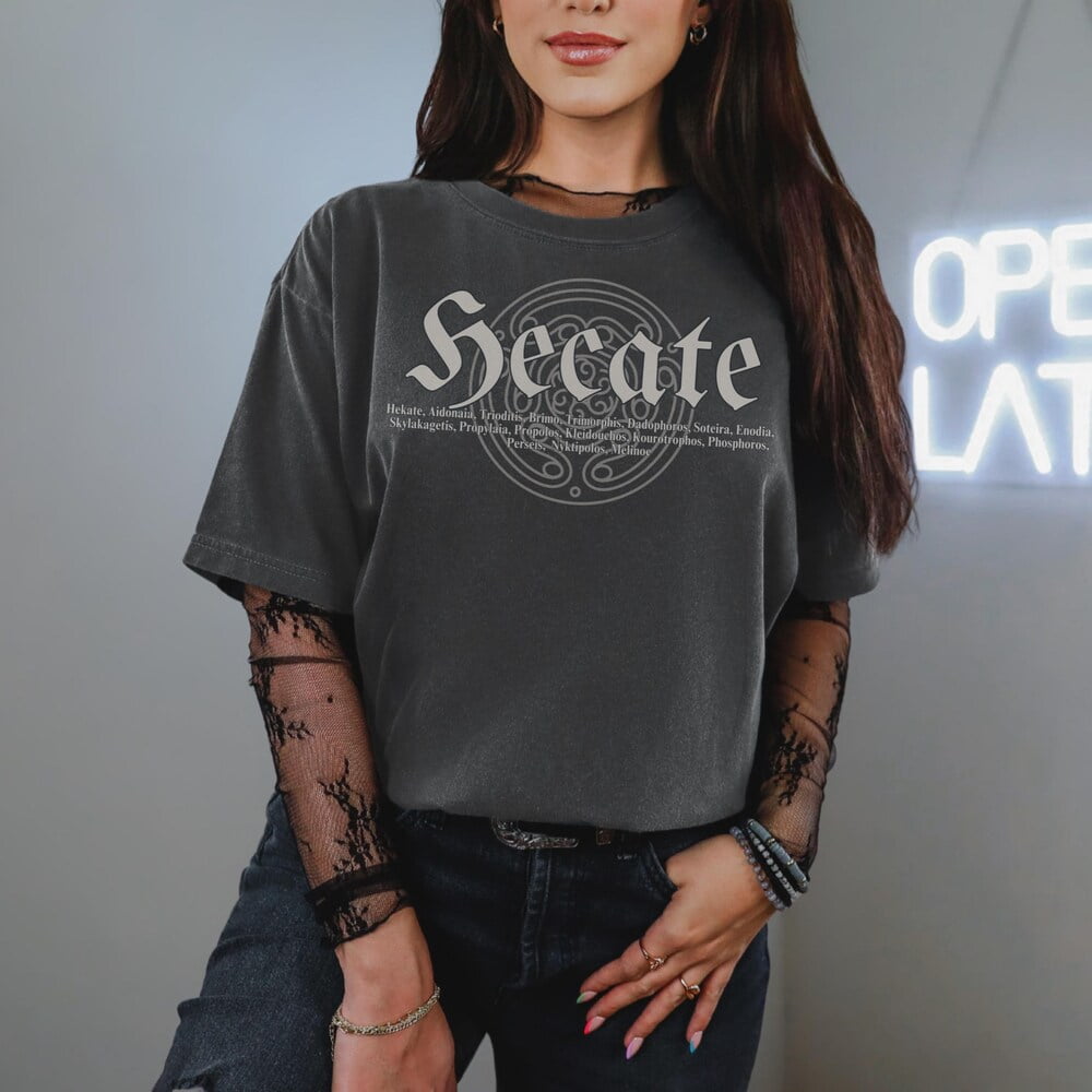 DOPASHIRT Hecate T Shirt Hekate Triple Goddess Greek Mythology Shirt ...