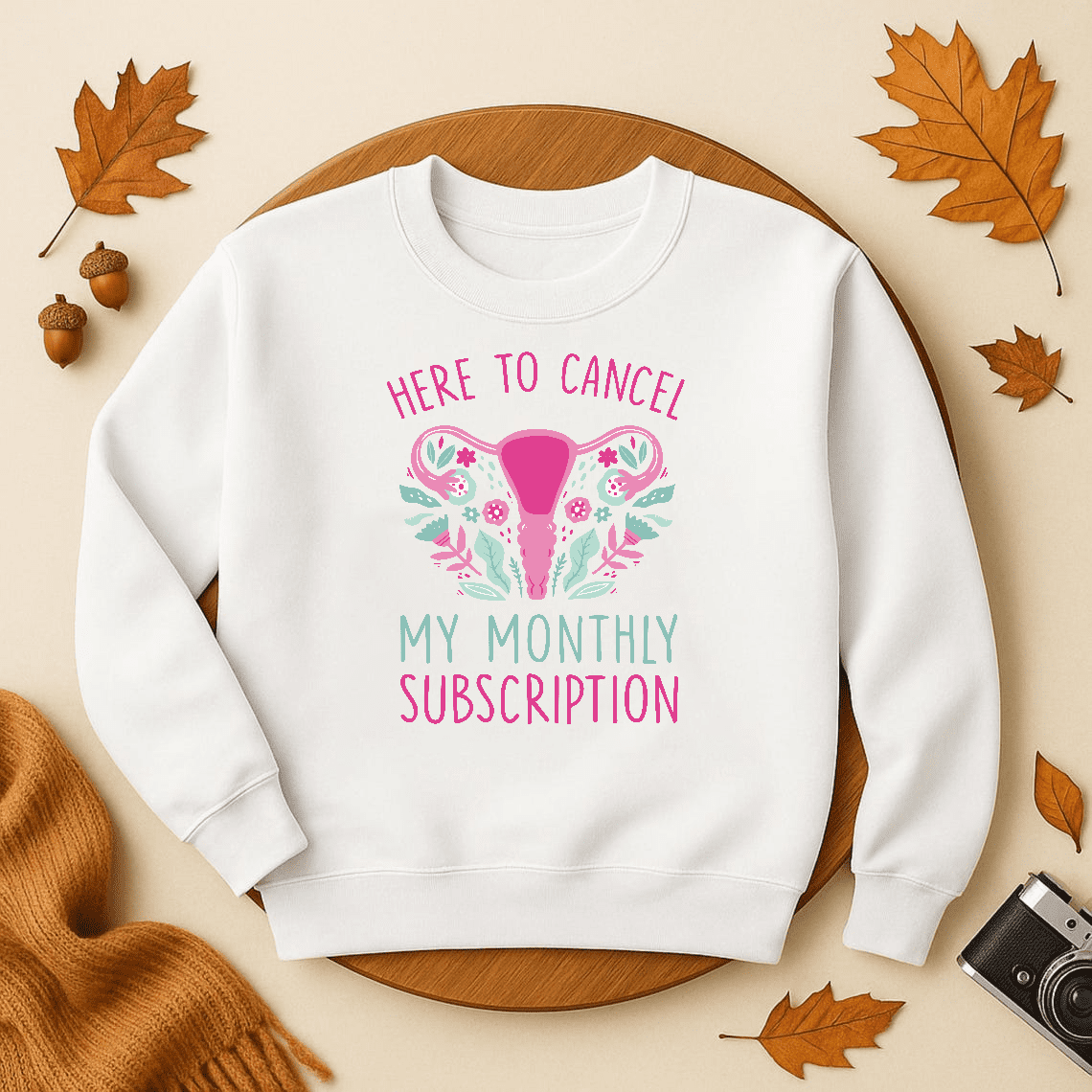 DOPASHIRT Hysterectomy Sweatshirt, Hysterectomy Cancel My Monthly ...