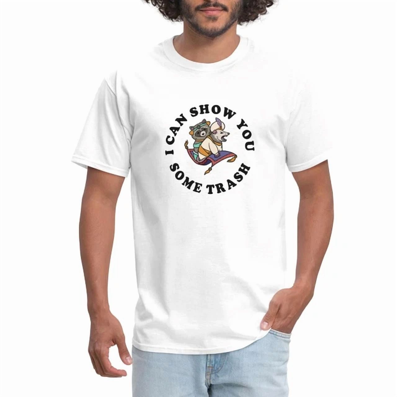 DOPASHIRT I Can Show You Some Trash Animal Opossum Men'S T-Shirt Unisex ...