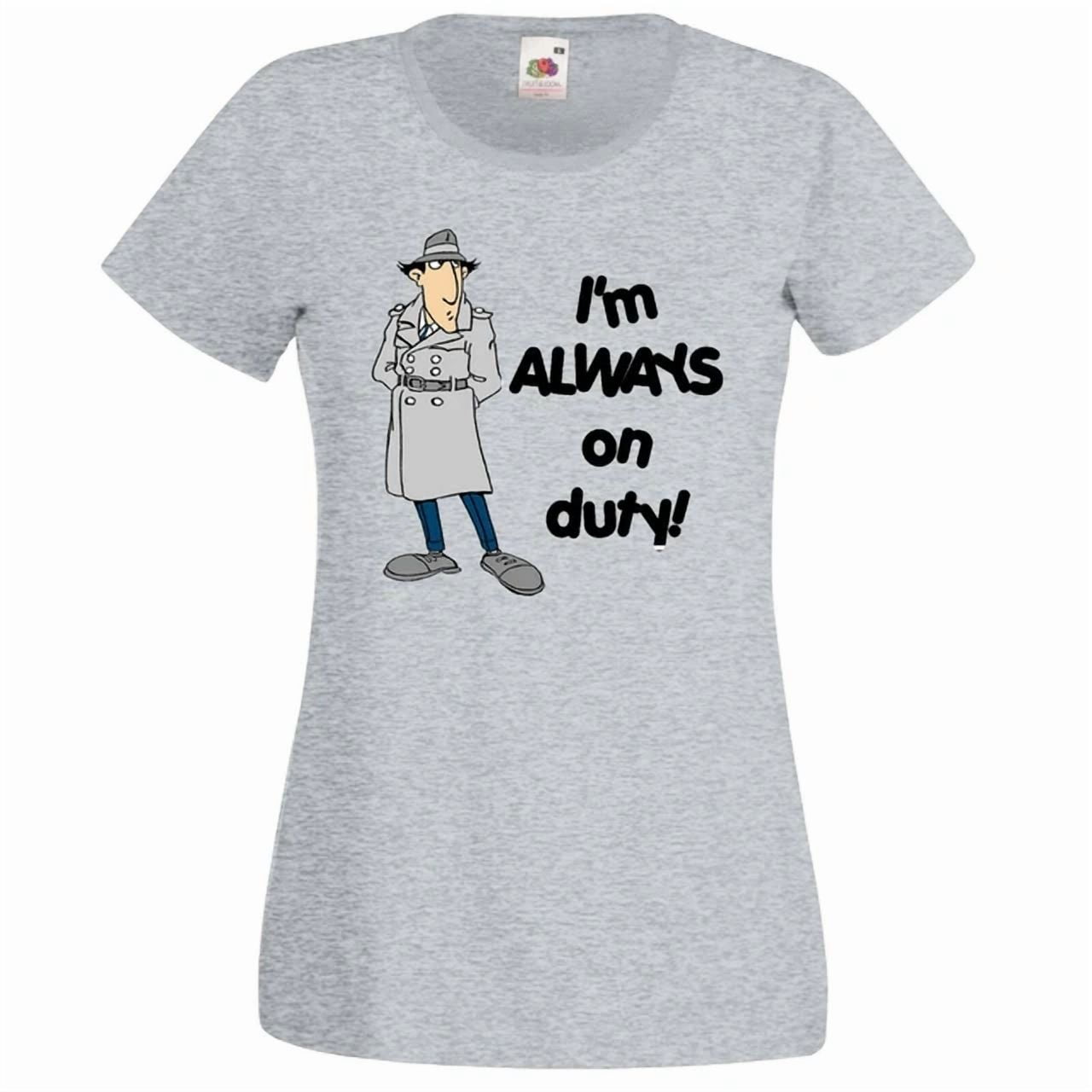 DOPASHIRT Inspector Gadget T-Shirt Print Detective Series Cyborg Fun ...