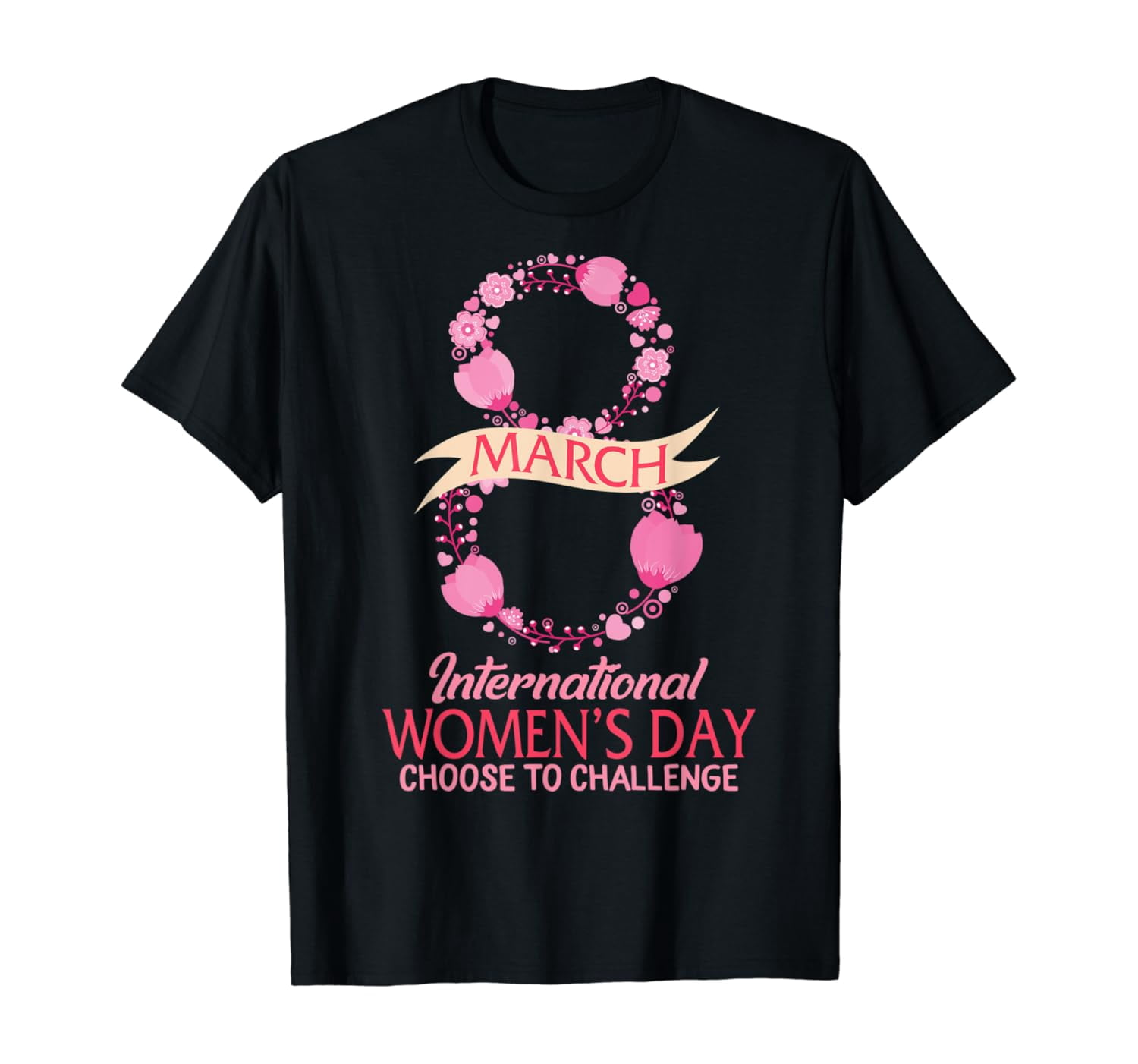 DOPASHIRT International Women'S Day 8 March Choose To Challenge T-Shirt ...