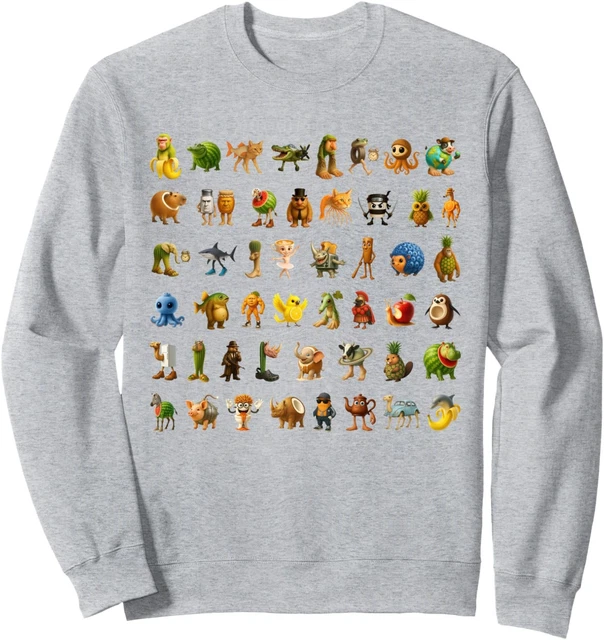 DOPASHIRT Italian Brainrot Gen-Z Funny Brain Rot Crewneck Sweatshirt ...