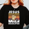 DOPASHIRT Jesus The Ultimate Deadlifter Shirts, Religious Faith Gym ...