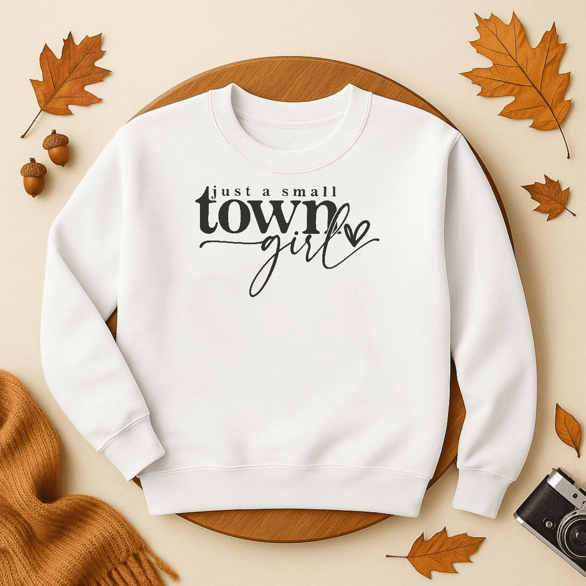 DOPASHIRT Just A Small Town Girl Sweatshirt, Country Girl Sweatshirt ...