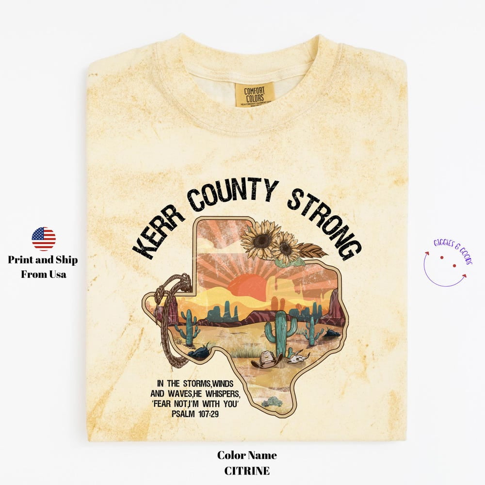 DOPASHIRT Kerr County Strong T-Shirt Hope Strength Community Texas ...