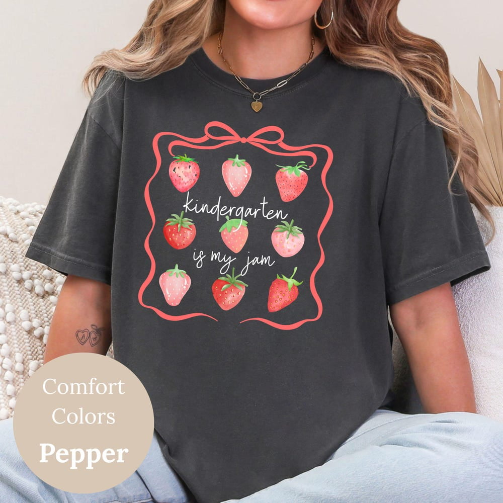 DOPASHIRT Kindergarten Is My Jam, Kindergarten Teacher Shirt ...