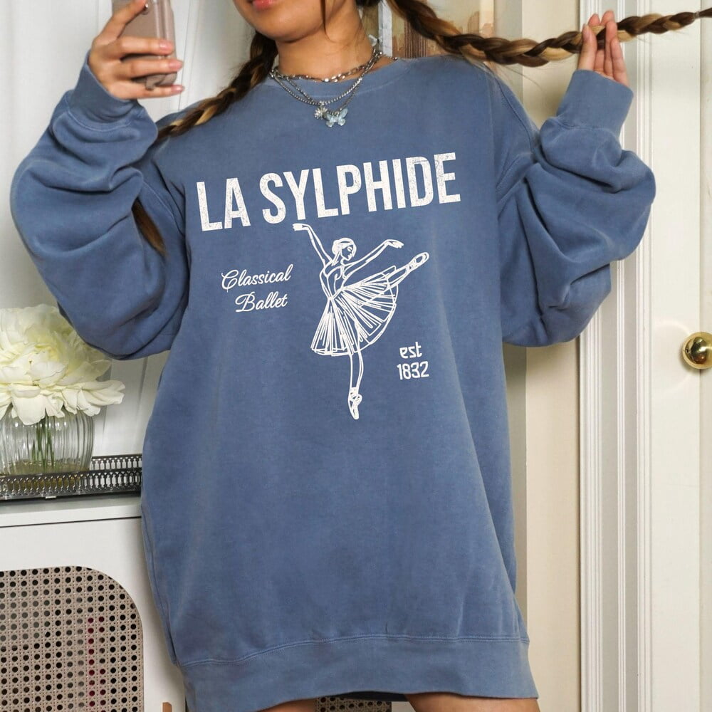 DOPASHIRT La Sylphide Ballet Shirt, Ballerina Shirt, Classical Ballet ...