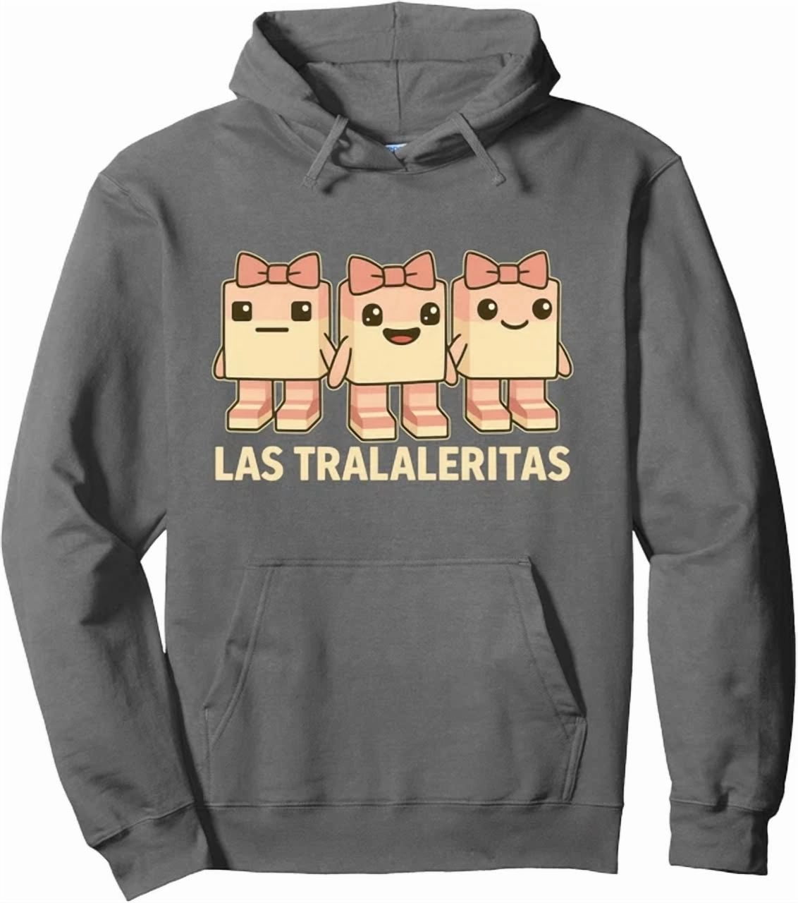 DOPASHIRT Las Tralaleritas - Funny Italian Brainrot Cringe Hoodie ...