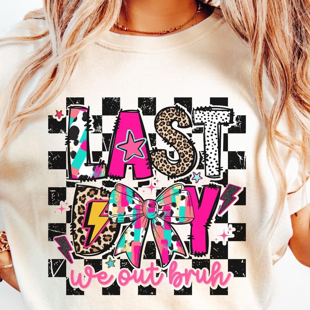 DOPASHIRT Last Day Of School Shirt For Teacher, Student Autograph Shirt ...