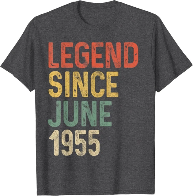 DOPASHIRT Legend 1955 70Th Birthday Gifts For Men Women 70 Year Old T ...