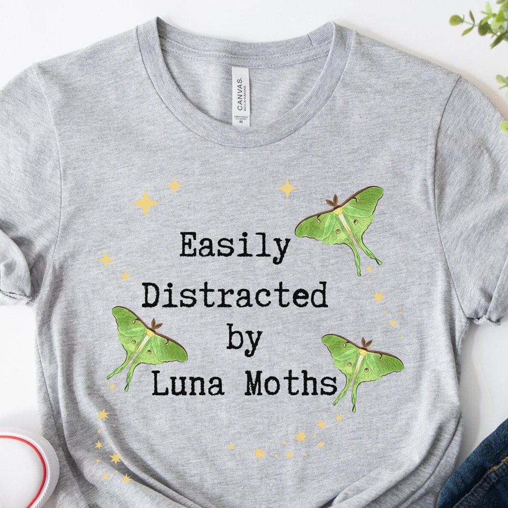 DOPASHIRT Luna Moth Shirt, Lunar Moth Shirt, Celestial Shirt, Botanical ...