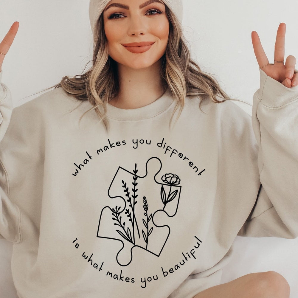 DOPASHIRT What Makes You Different Is What Makes You Beautiful, Autism ...