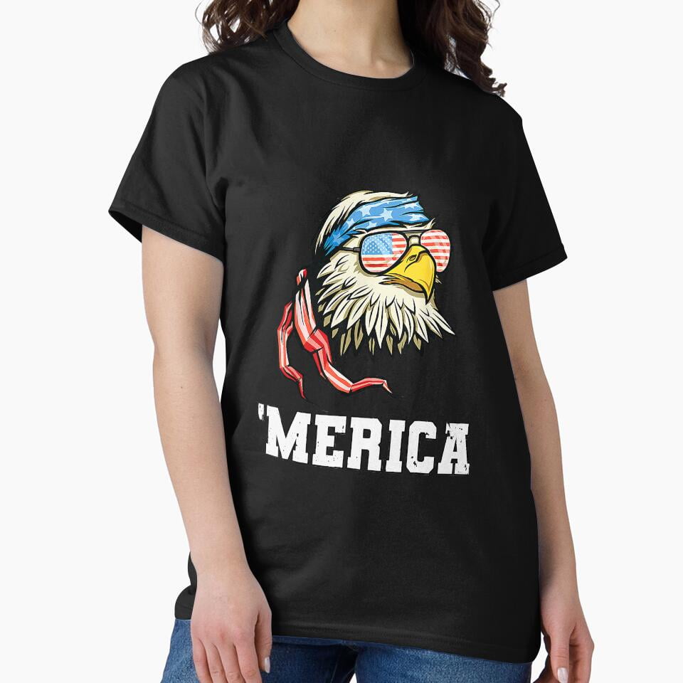 DOPASHIRT Merica Usa American Flag Patriotic 4Th Classic T-Shirt, Gift ...