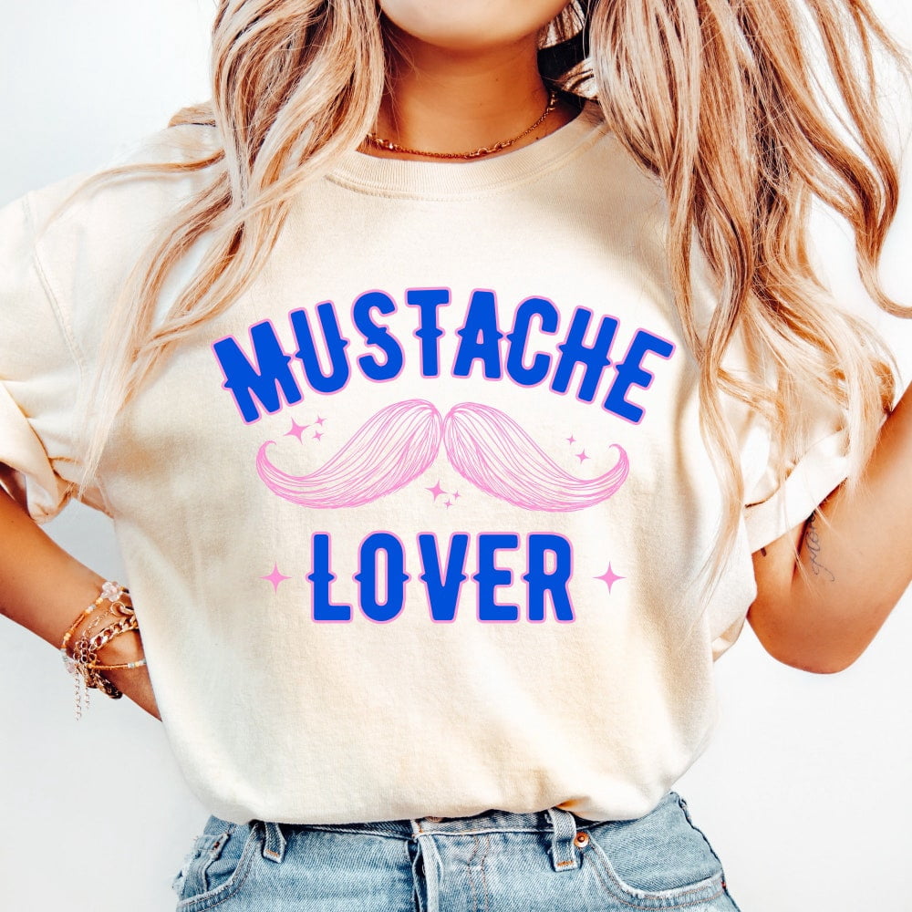 DOPASHIRT Mustache Lover Shirt, Mustache Shirt, Mustache Gift, Shirt ...