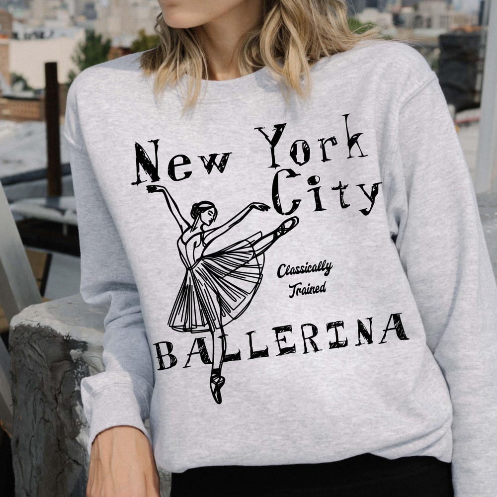 DOPASHIRT New York City Ballerina Shirt, Vintage Ballet Dancer Shirt ...