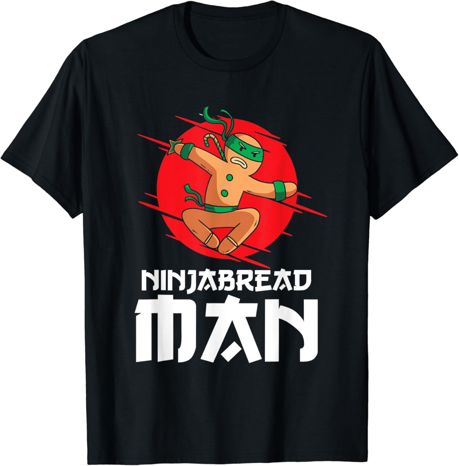 DOPASHIRT Ninjabreadman Ninja Gingerbread Noel Perfect For Noel T-Shirt ...