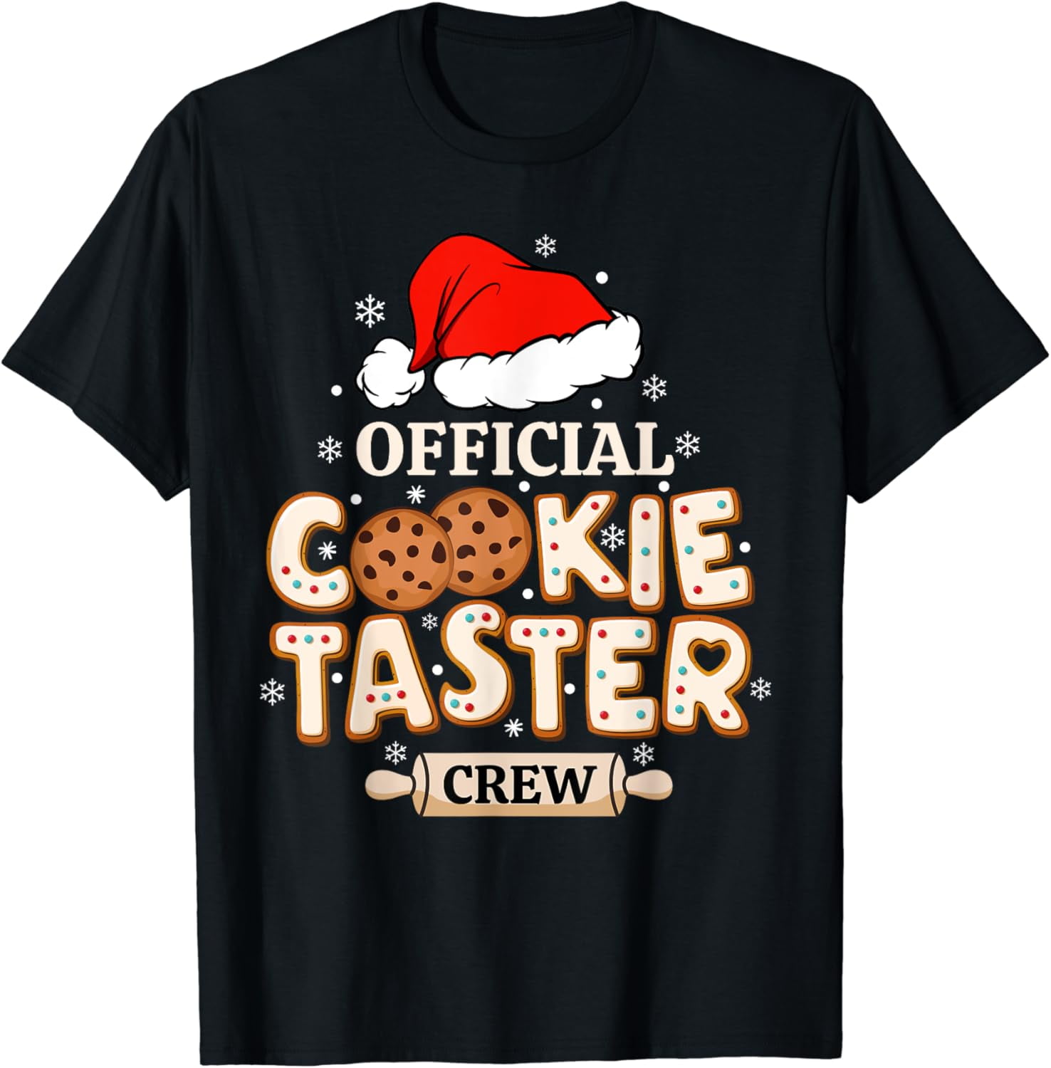 DOPASHIRT Official Cookie Taster Crew, Funny Noel Baking Team Shirt ...