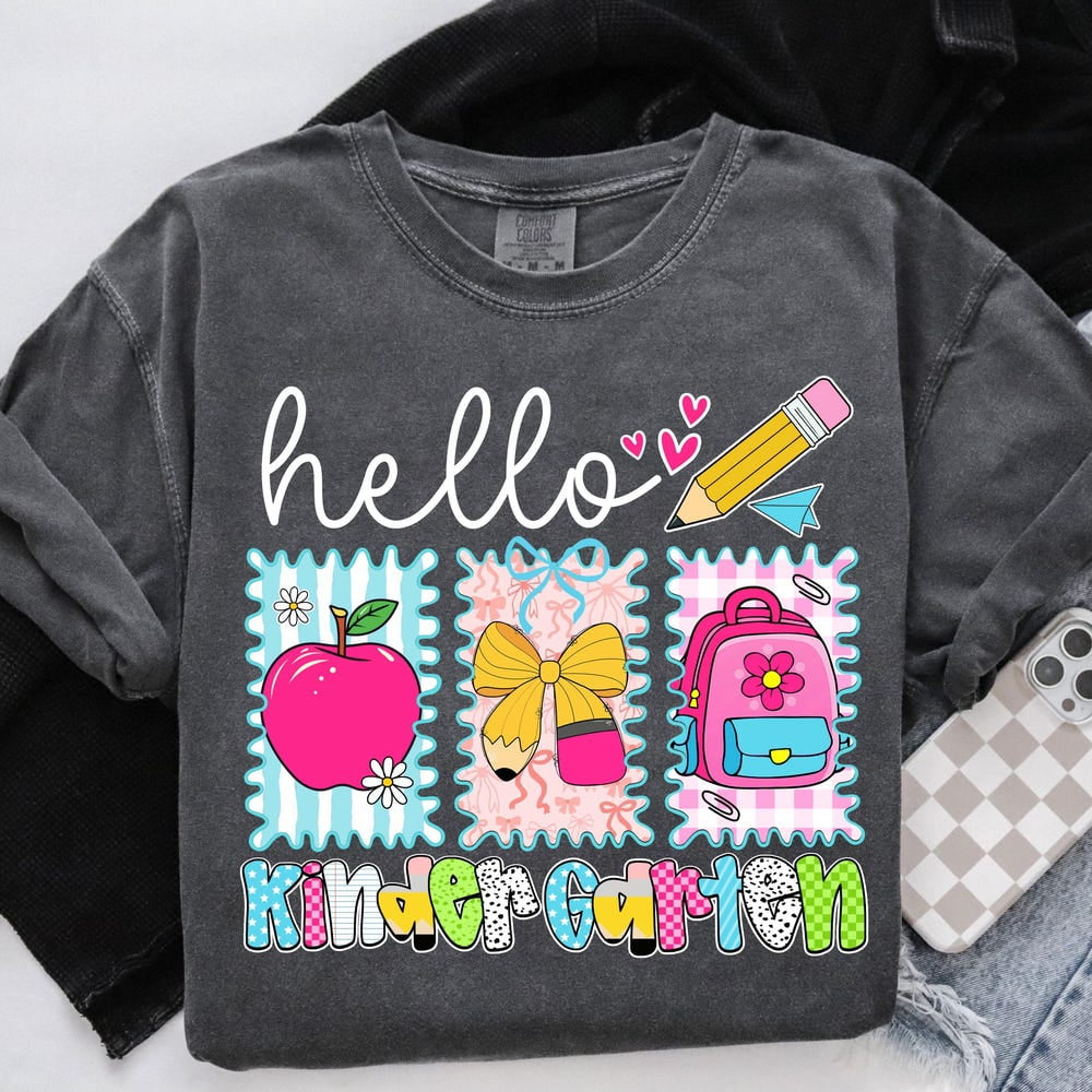 DOPASHIRT Oh Hey Kindergarten Shirt, Kindergarten Shirt, Kinder Crew ...