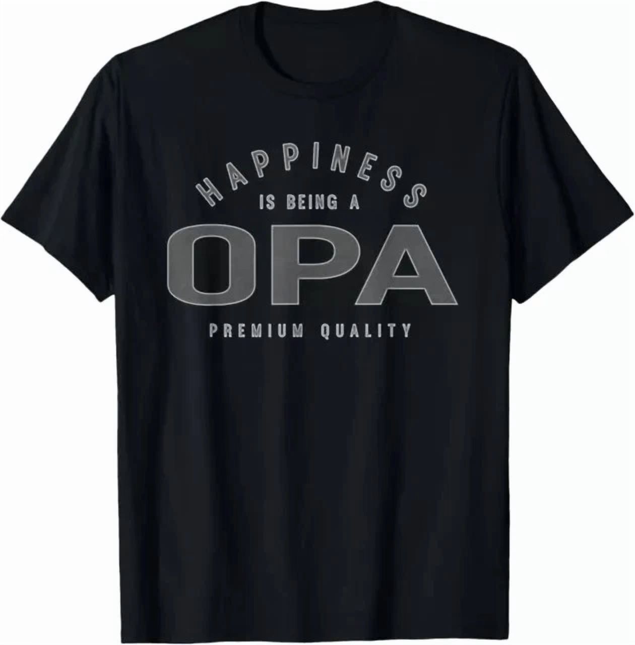DOPASHIRT Opa Happiness Is Being A Grandfather Father'S Shirt Unisex S ...