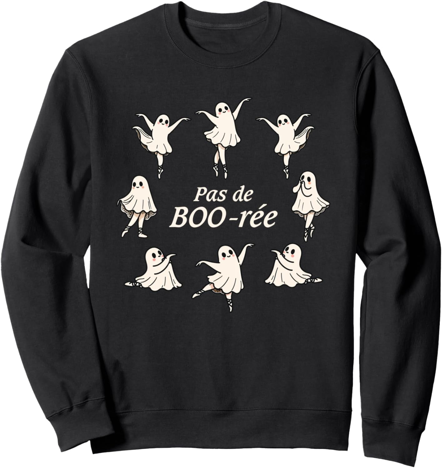 DOPASHIRT Pas De Boo-Ree Funny Ballet Spooky Ghosts Dance Hal.Low.Een ...