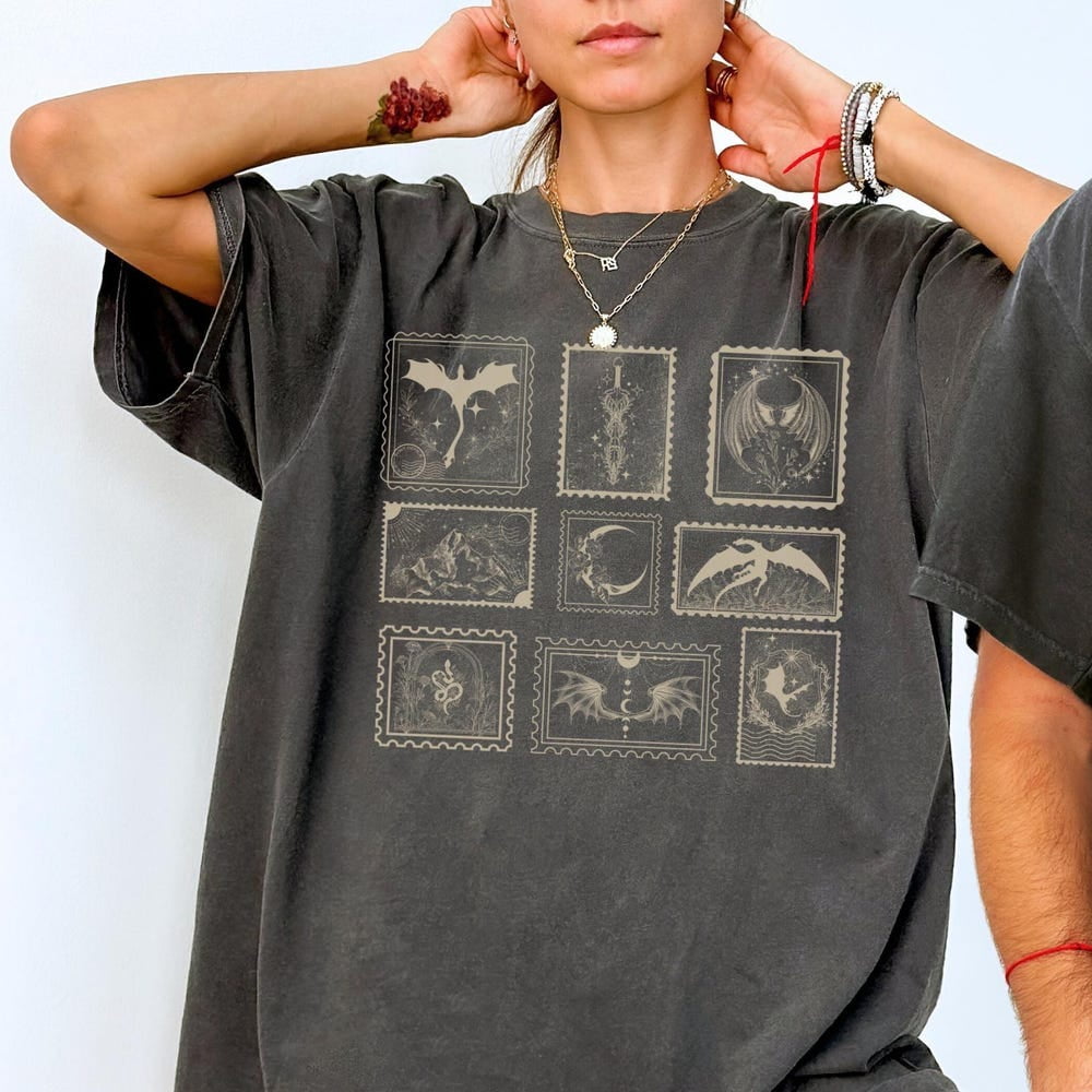 DOPASHIRT Postage Stamp Tog Fan Shirt, Throne Of Glass Inspired ...