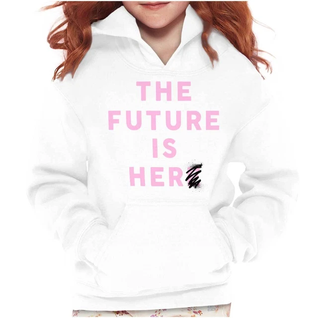DOPASHIRT Power The Future Is Her Graffiti Paint Hoodies Outdoor Hoodie ...