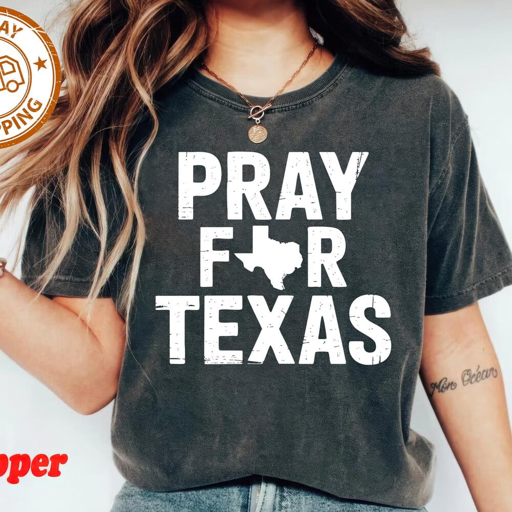 DOPASHIRT Pray For Texas Shirt Camp Mystic Flood Support Tee Texas Hill ...