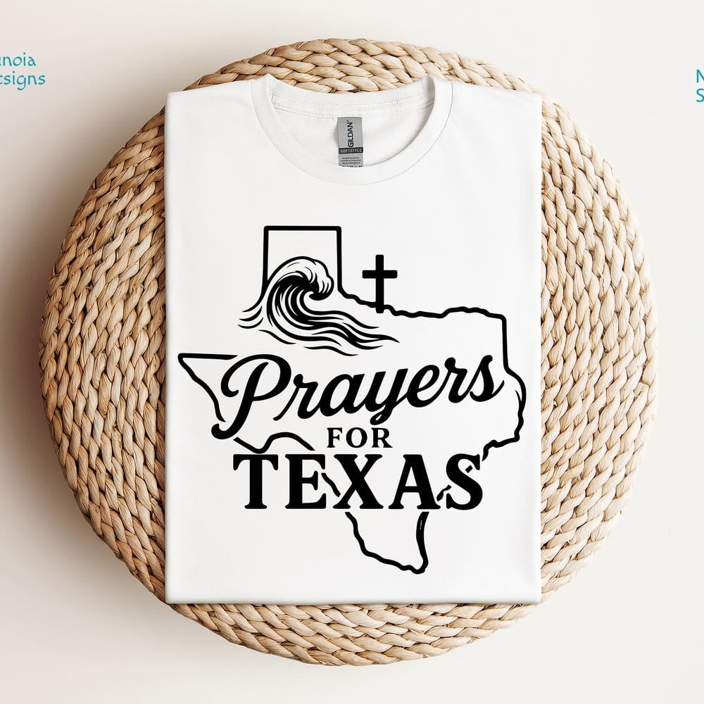 DOPASHIRT Prayers For Texas Tshirt, Texas Flood Relief Shirt, Faith ...