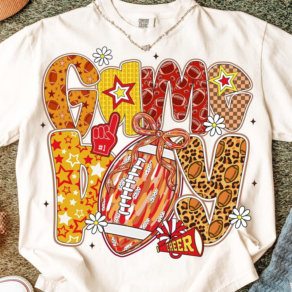 DOPASHIRT Preppy Football Game Day Shirt, Football Shirt, Football Mama ...