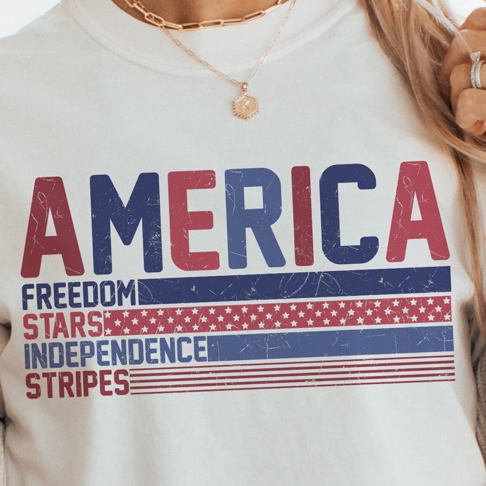 DOPASHIRT Retro America Shirt, USA Shirt, Retro Shirt, American ...