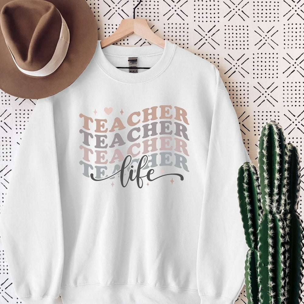 DOPASHIRT Retro Teacher Shirt, Teacher Appreciation Gift, Teacher ...