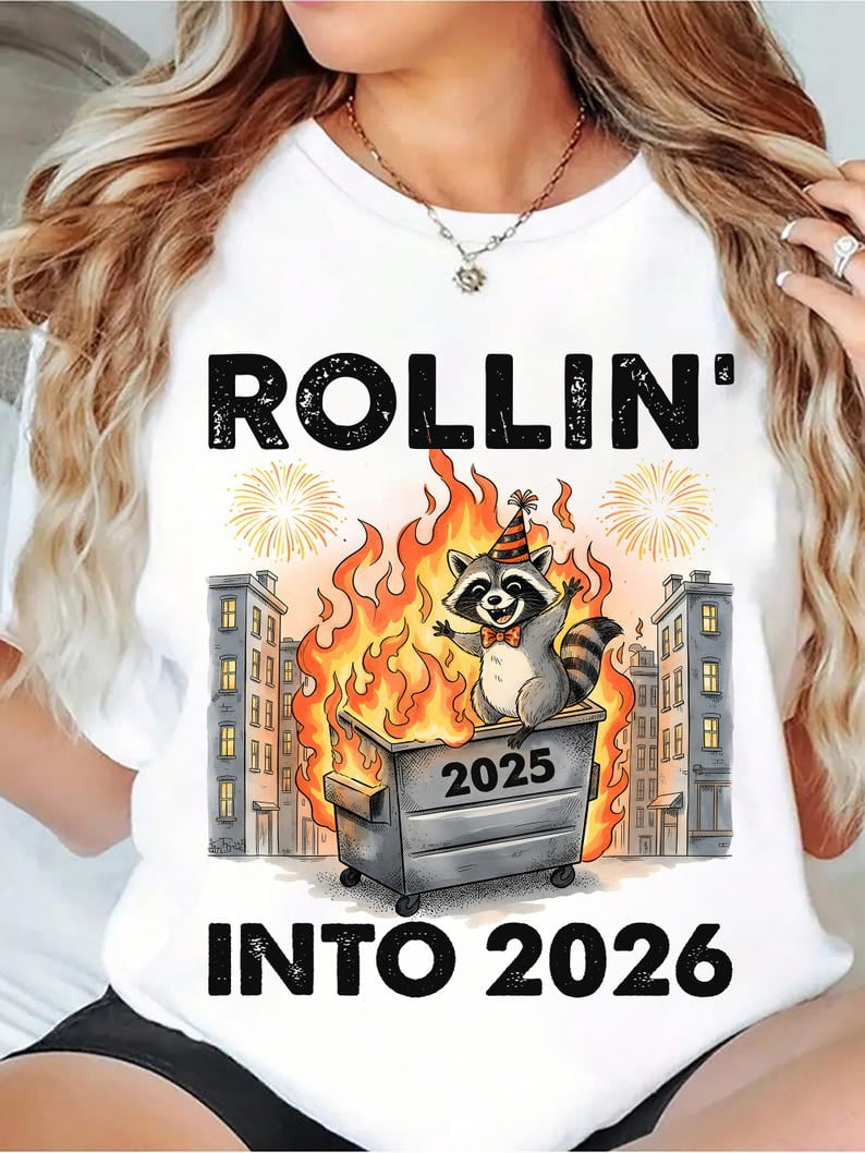 DOPASHIRT Rolling Into 2026 New Year Shirt Animal Theme Hello 2026 ...