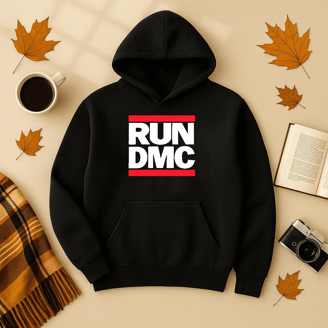 DOPASHIRT Run Dmc Official Logo Hoodie Outdoor Hoodie, Trendy Hoodie ...