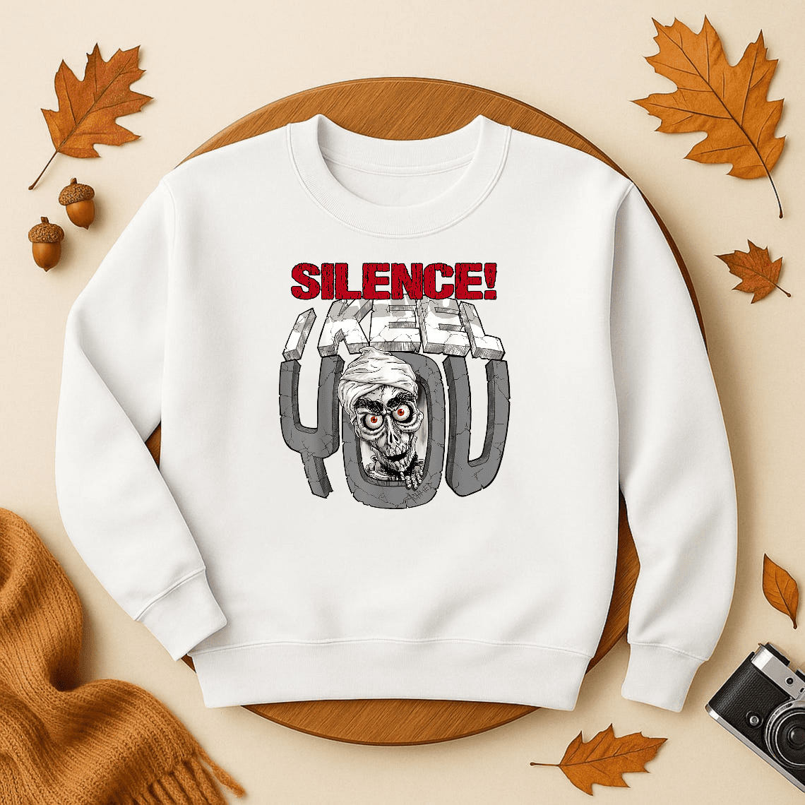DOPASHIRT Sale Jeff Dunham Silence! I Keel You Mineral Achmed Funny ...