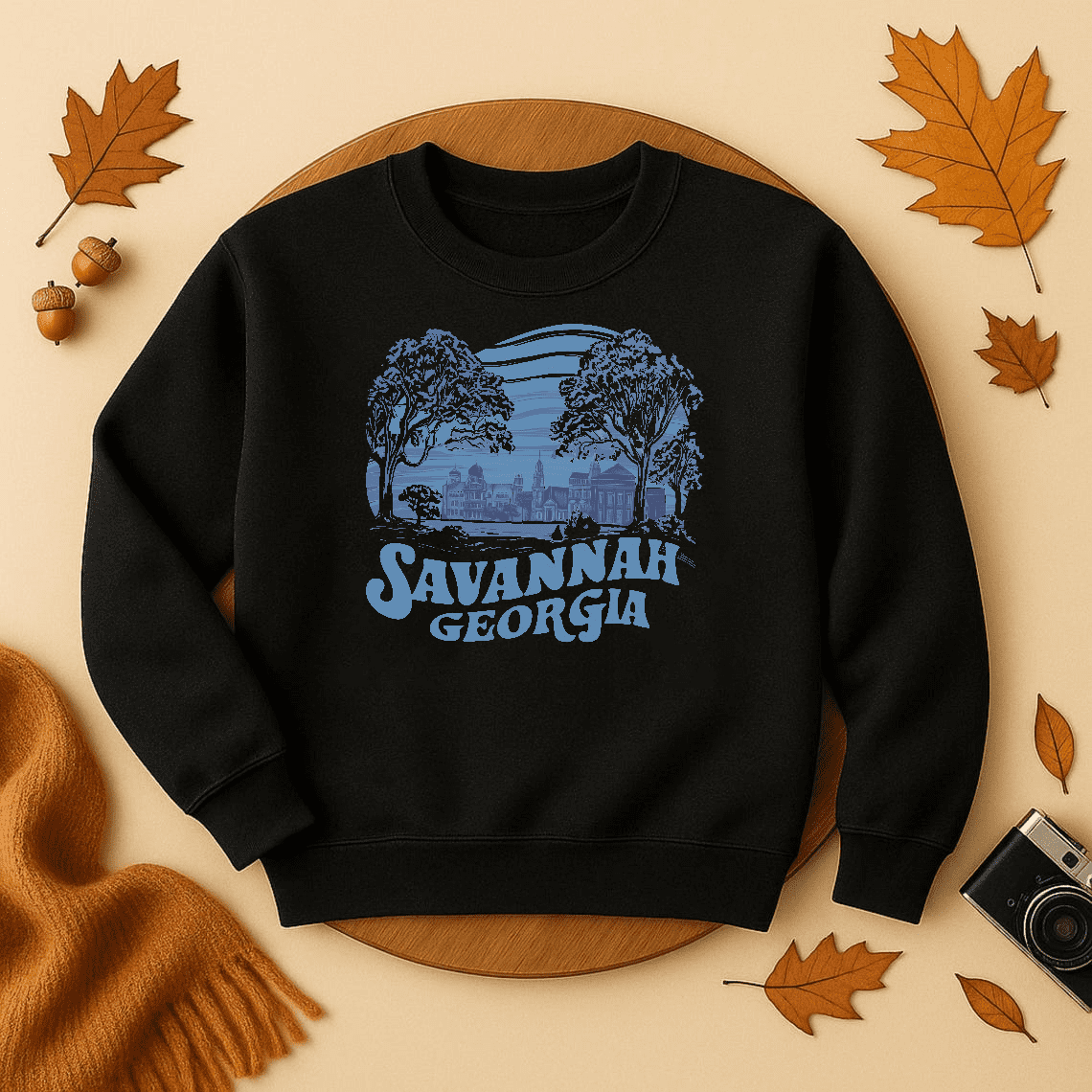 DOPASHIRT Savannah Georgia Sweatshirt Vintage Georgia State Sweatshirt ...