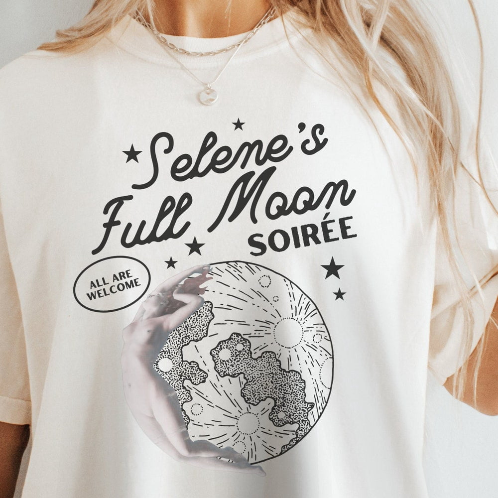 DOPASHIRT Selene Goddess Shirt Selene Full Moon Soiree Shirt Light ...