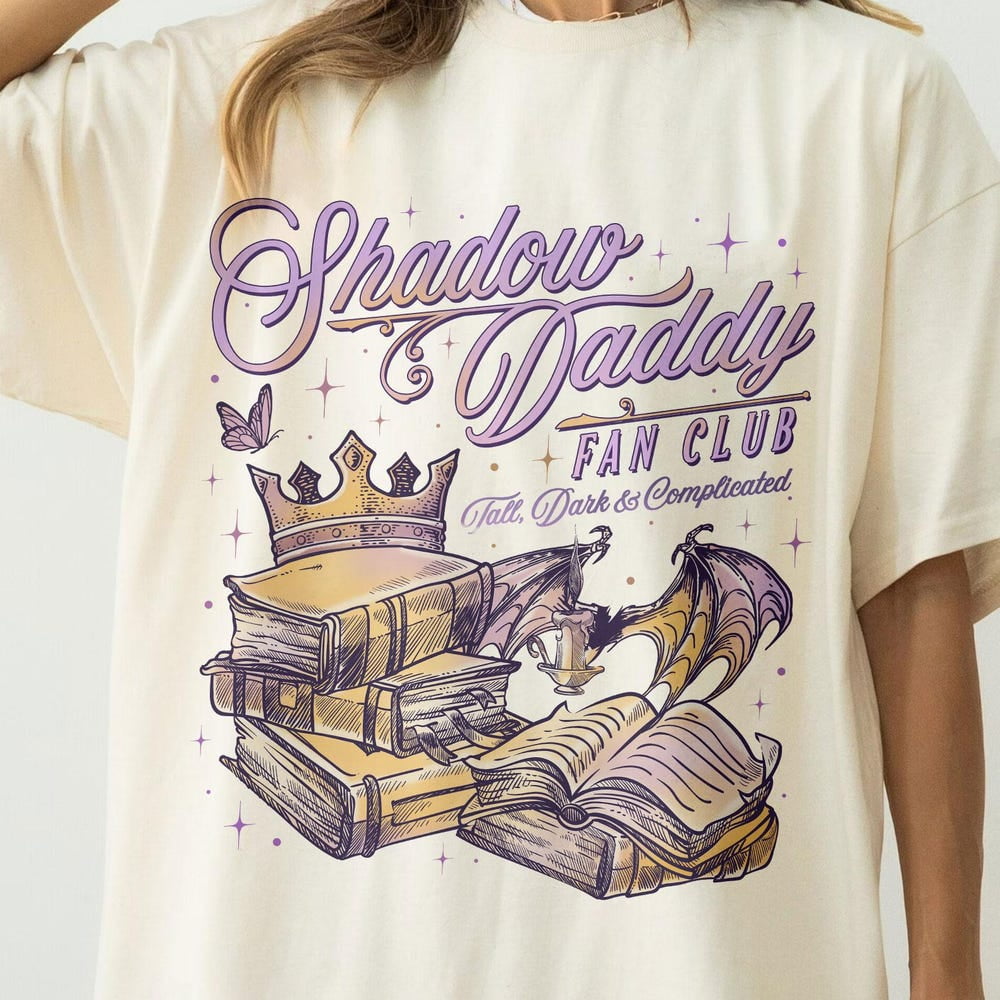 DOPASHIRT Shadow Daddy Romantasy Shirt, Shadow Daddy Book Club T Shirt ...