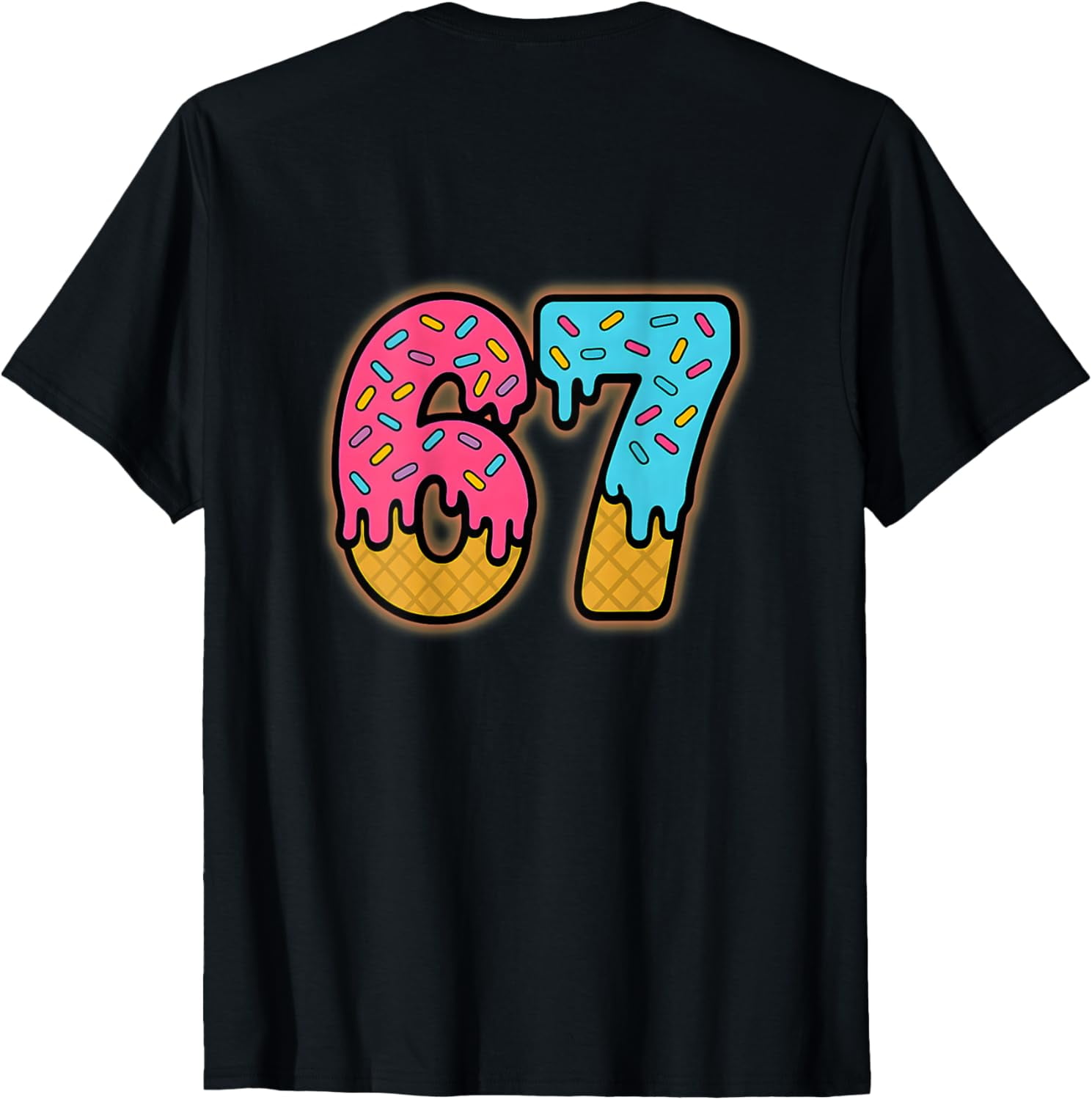 DOPASHIRT Six Seven Ice Cream Drip Sport 67 Fun Mason (On Back) T-Shirt Unisex S-5XL Hot ...