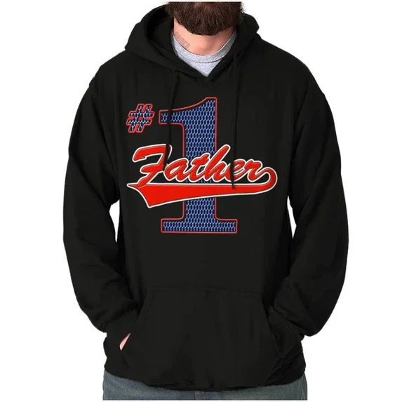 DOPASHIRT Sports Number 1 Father Day Family Dad Love Mens Hoodie ...