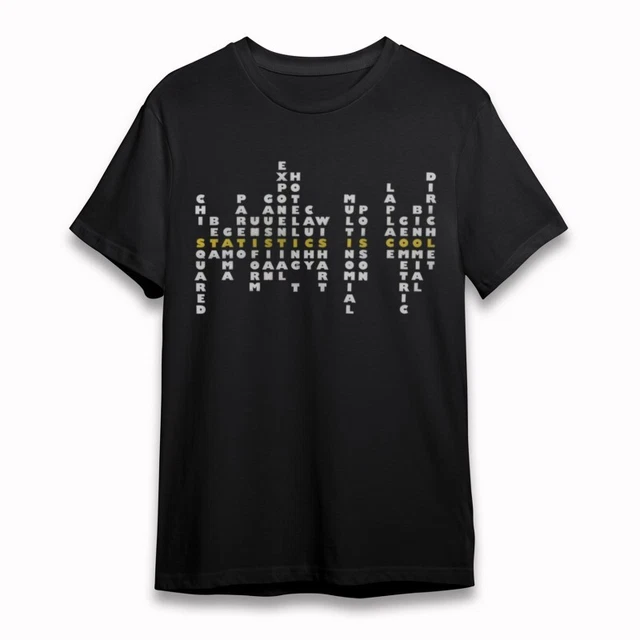 DOPASHIRT Statistics Is Cool Crossword Puzzle Unisex S-5XL Hot Trending ...