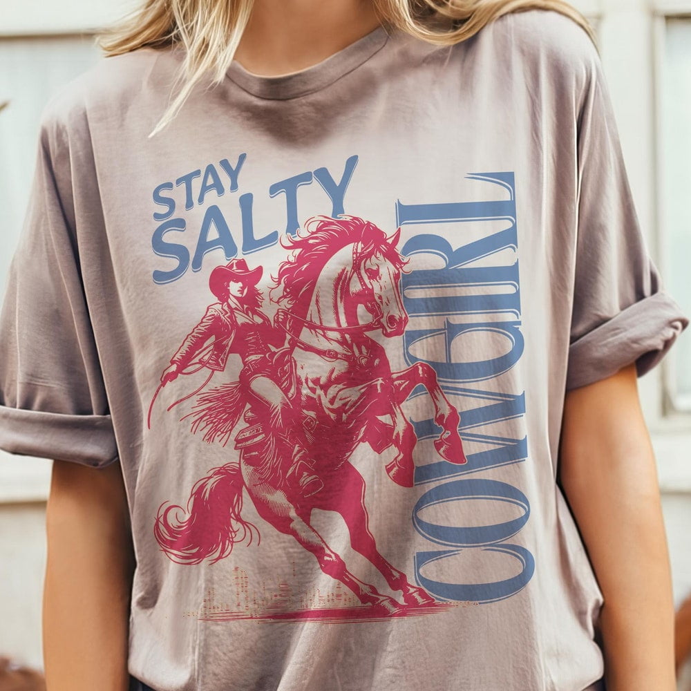 DOPASHIRT Stay Salty Christian Shirt, Christian Western Boho Art, Only ...