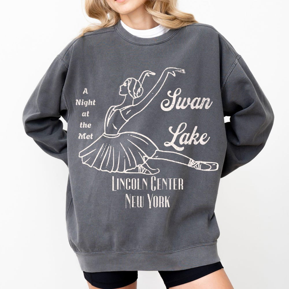 DOPASHIRT Swan Lake Shirt, Vintage Inspired Ballerina Shirt, Trendy ...