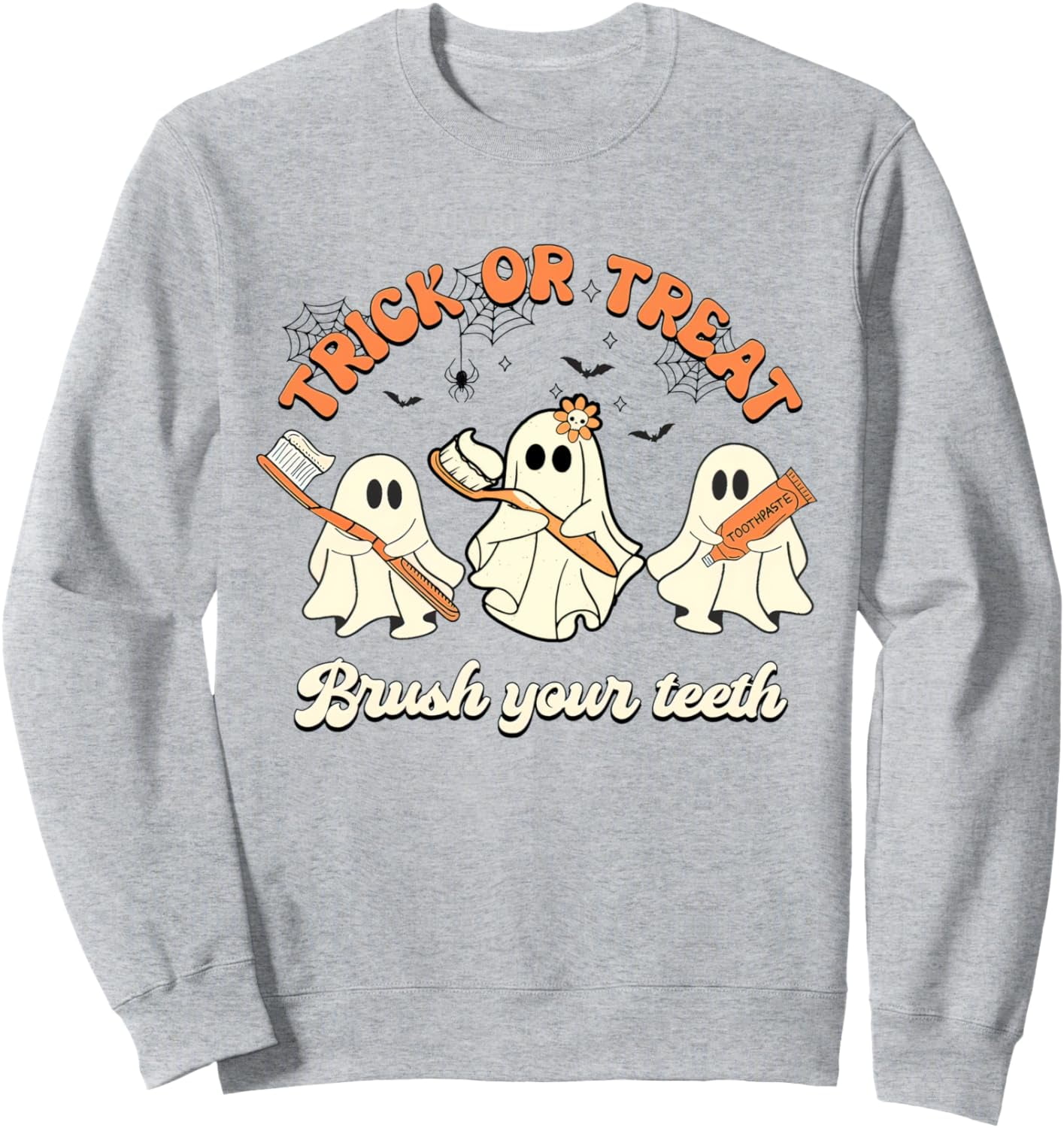 DOPASHIRT Sweet Haunt Night Brush Your Teeth, Hal.Low.Een Ghost Dentist ...