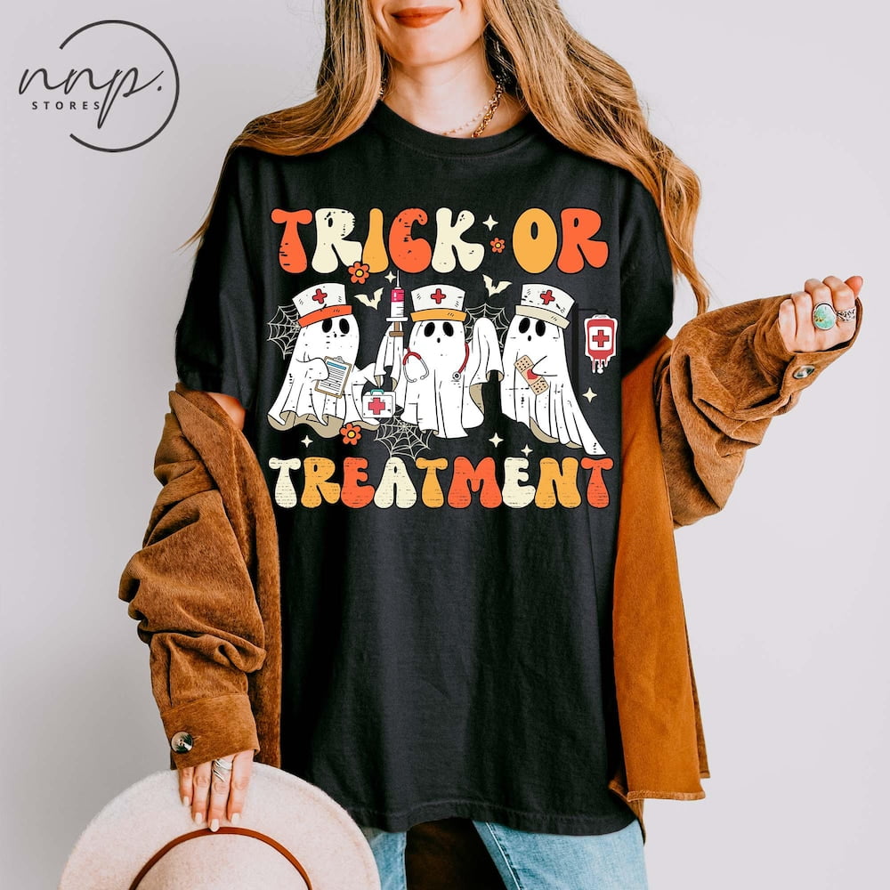 DOPASHIRT Sweet Haunt Nightment Sp00Ky Nurse Hal.Low.Een Shirt, Sp00Ky ...