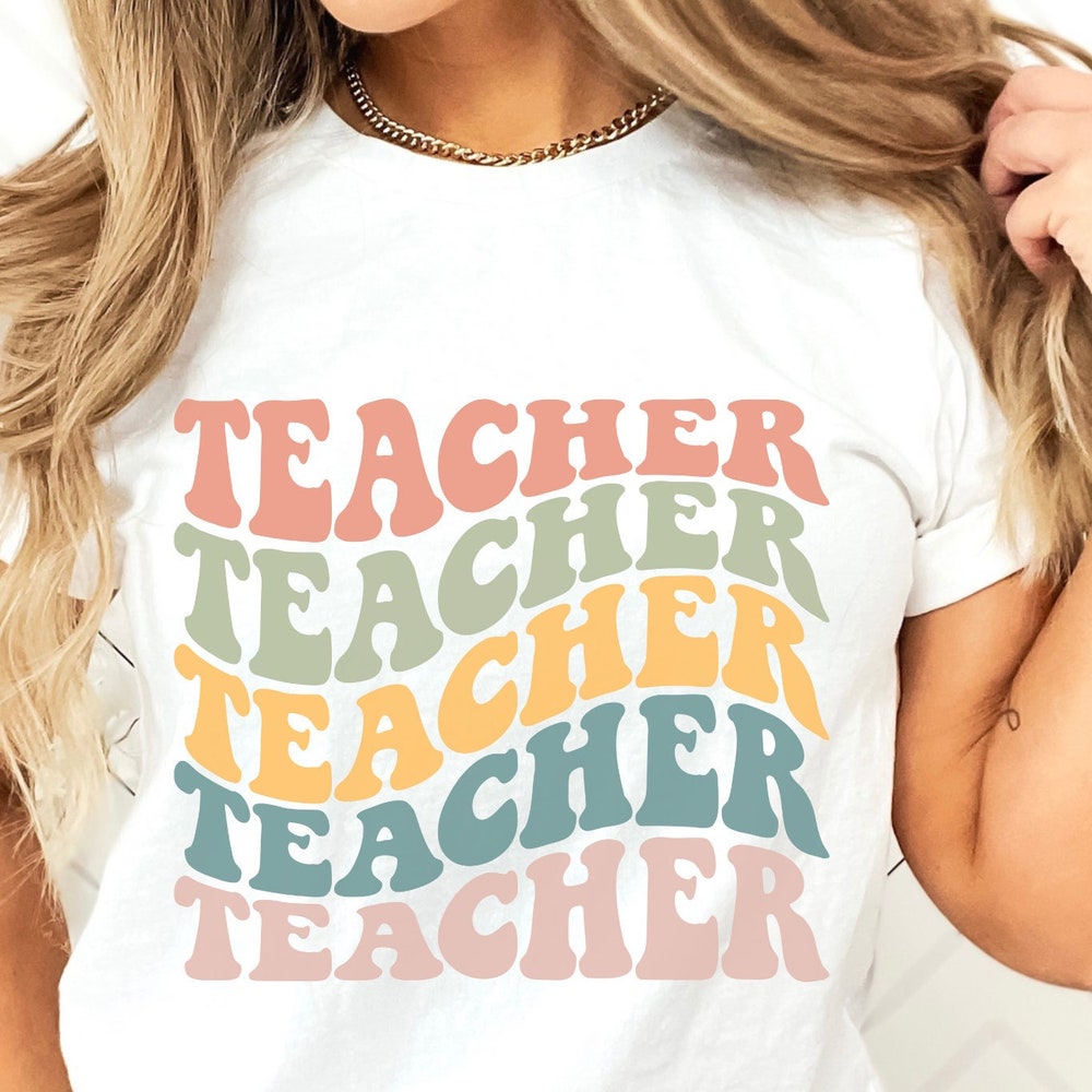 DOPASHIRT Teacher Life Shirt, Retro Teacher Shirt, Teacher Appreciation ...