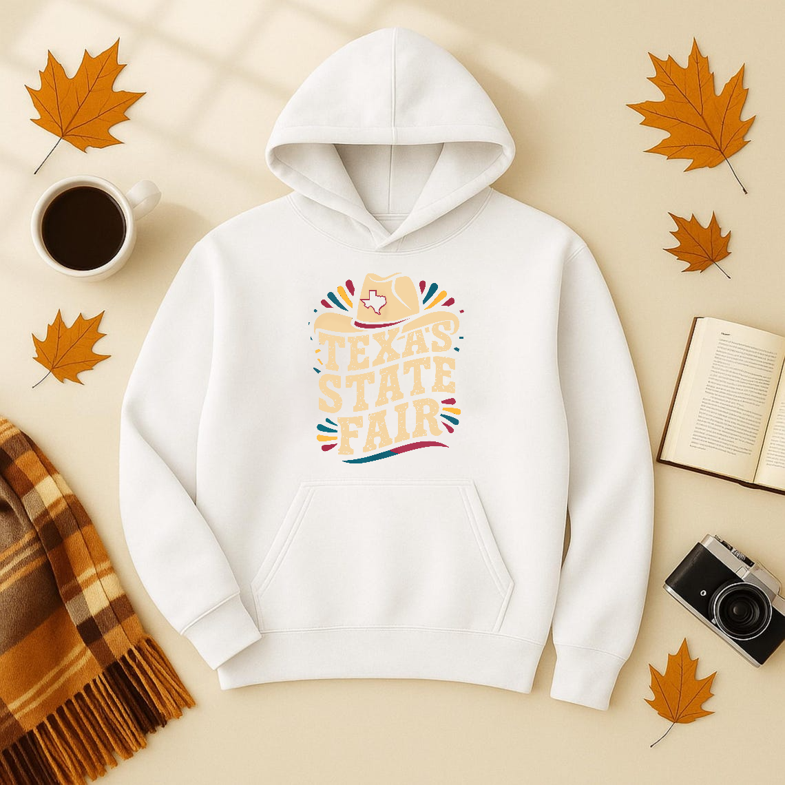 DOPASHIRT Texas State Fair Cowboy Hat Texas State Fair Hoodie Outdoor ...