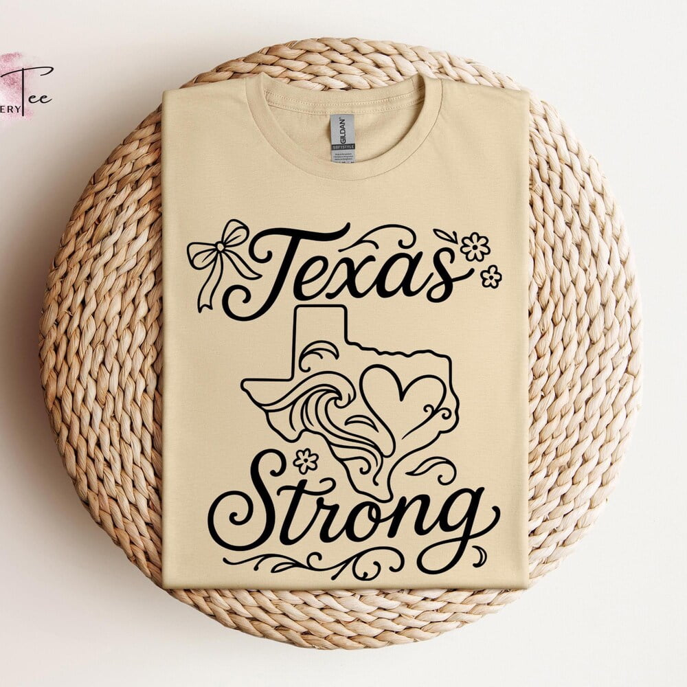 DOPASHIRT Texas Strong Tshirt, Flood Relief Shirt, Texas Flood Support ...