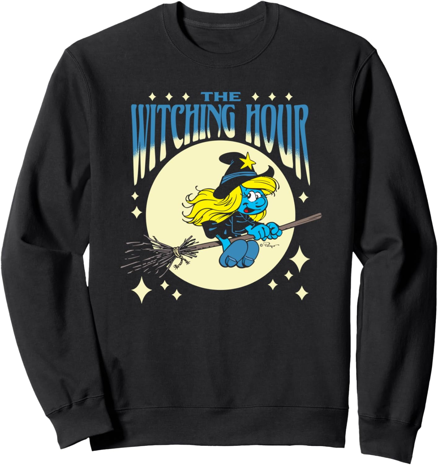 DOPASHIRT The Smurfs Witc.Hing Hour Smurfette Hal.Low.Een Retro Cartoon ...