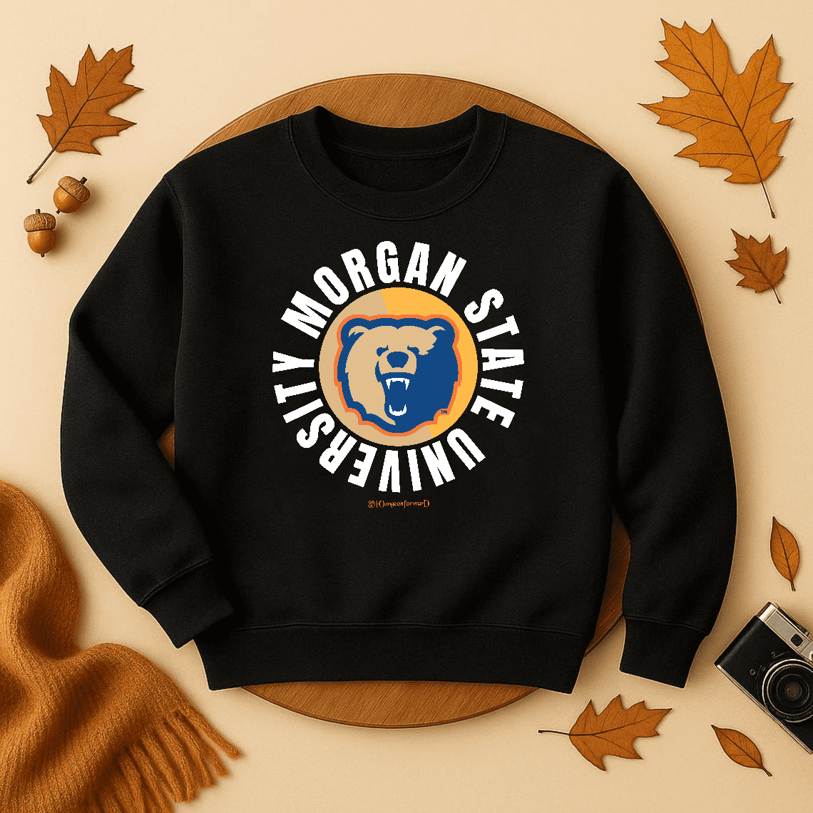 DOPASHIRT The Yard - Morgan State University - Full Circle Sweatshirt ...