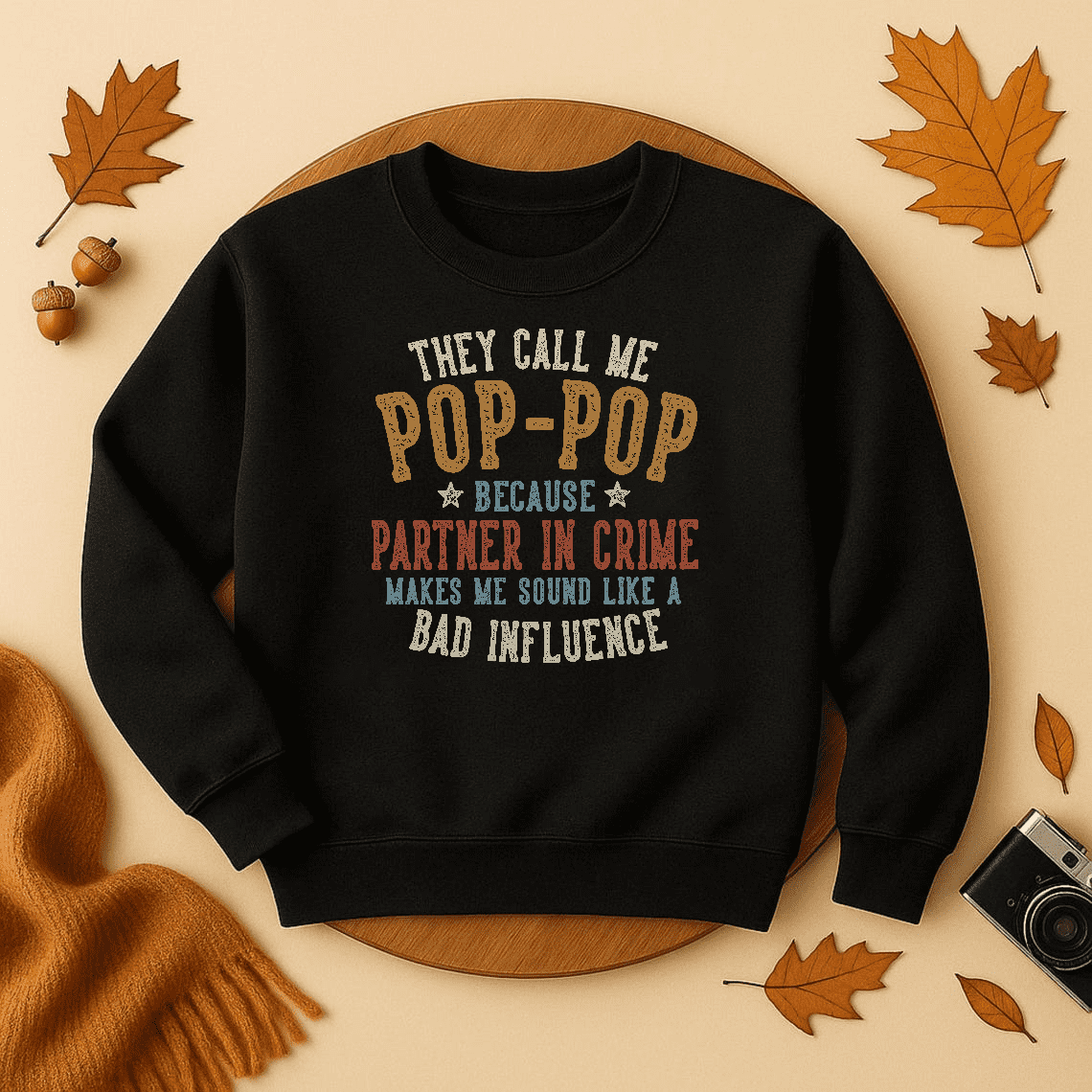 DOPASHIRT They Call Me Pop-Pop Funny Father'S Day Pop-Pop Sweatshirt ...